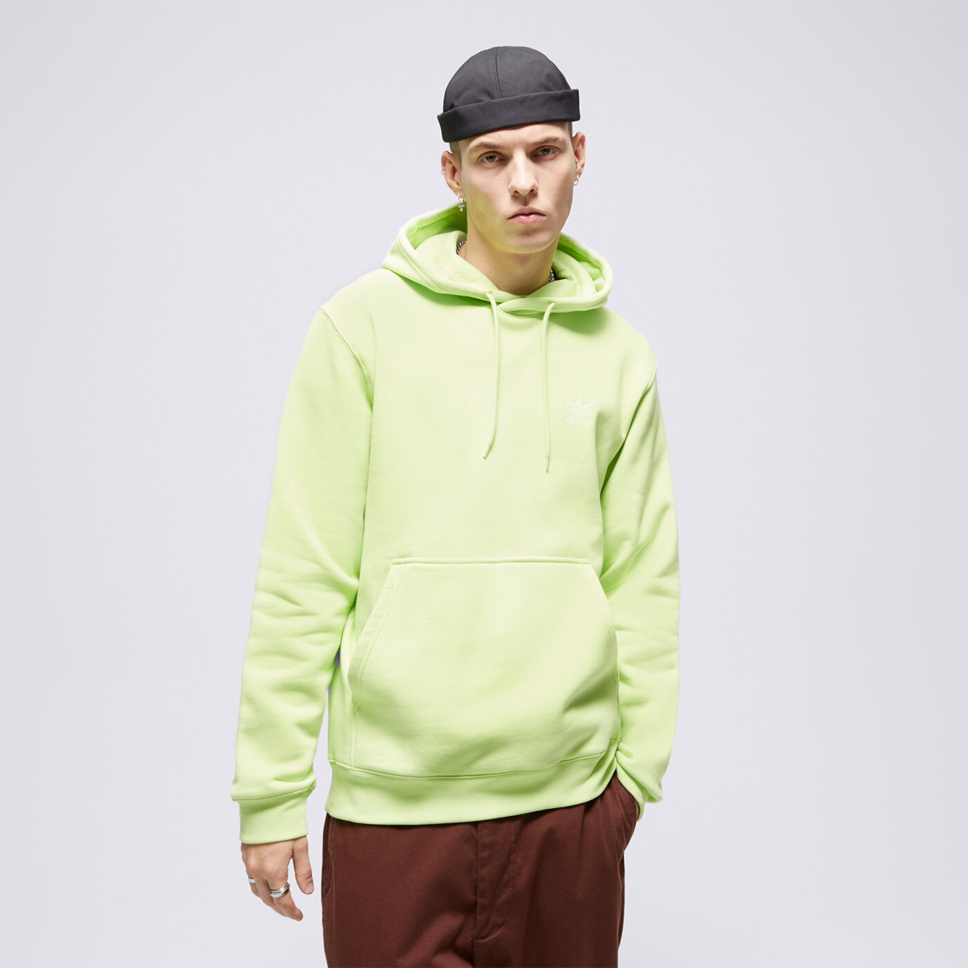 ADIDAS DŽEMPERIS SU GOBTUVU ESSENTIAL HOODY IM4533 ŽALIA 60,00 EUR ...