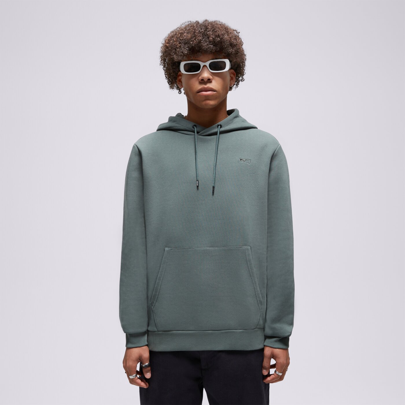 CONFRONT DŽEMPERIS SU GOBTUVU ESSENTIAL HOODIE GREEN CF323BLM91002 ...