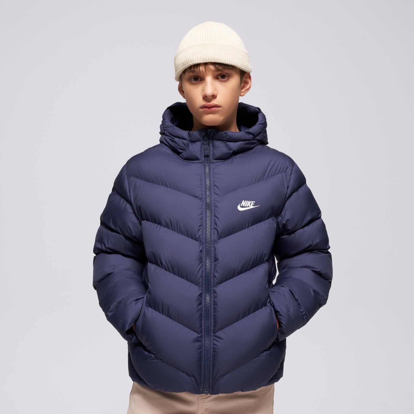 NIKE STRIUKĖ PŪKINĖ K NSW TF ADP PUFFER BOY HQ4976-410 TAMSIAI MĖLYNA ...