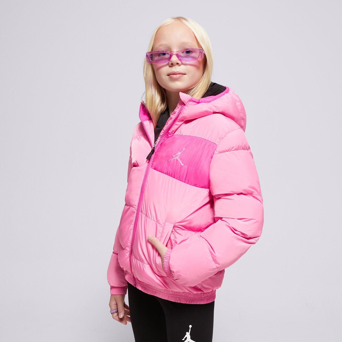 JORDAN STRIUKĖ ŽIEMINĖ ESSENTIAL MIDWEIGHT PUFFER GIRL 45D195-AFN ...