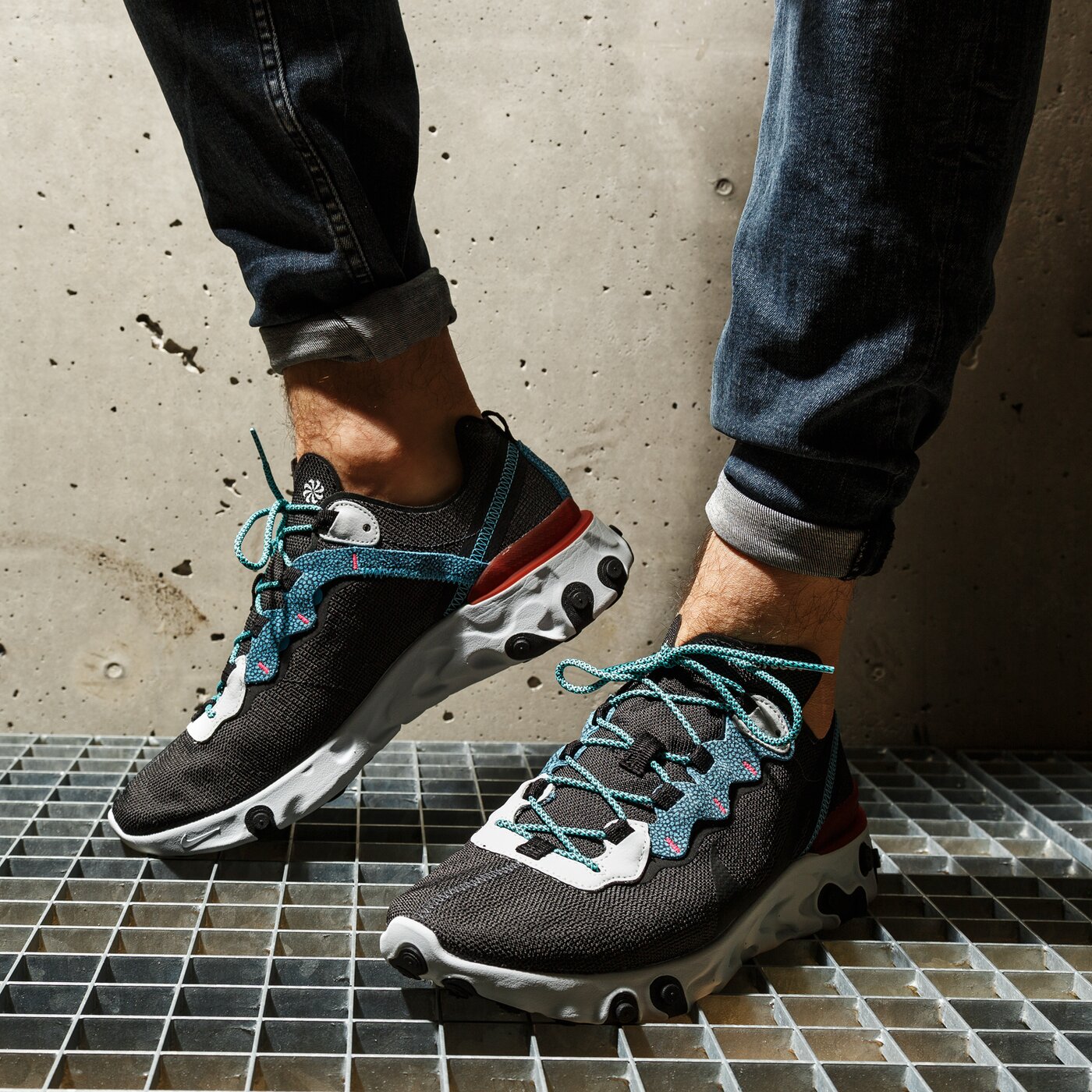 NIKE REACT ELEMENT 55 SE CD2153-001 JUODA 90,00 EUR | Kedai | e ...